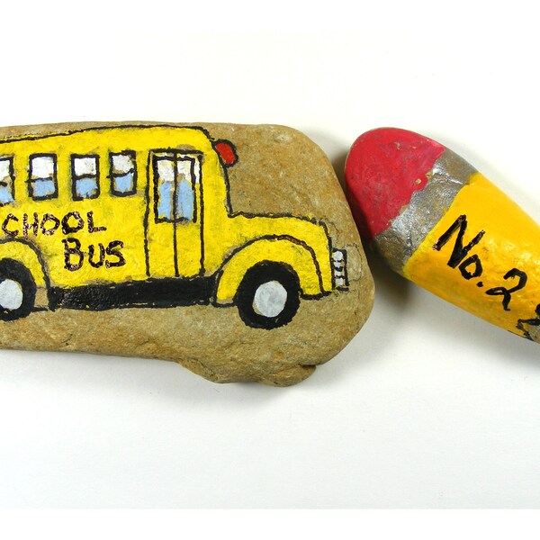 Rock Painted - Etsy