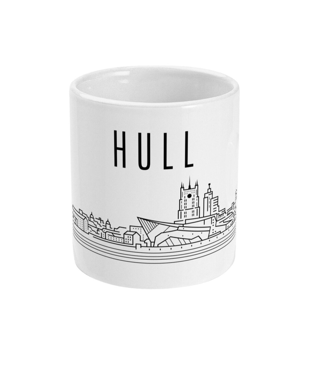 Yorkshire Mug Hull Skyline - Etsy