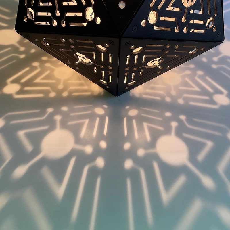 Icosahedron Lamp - Etsy