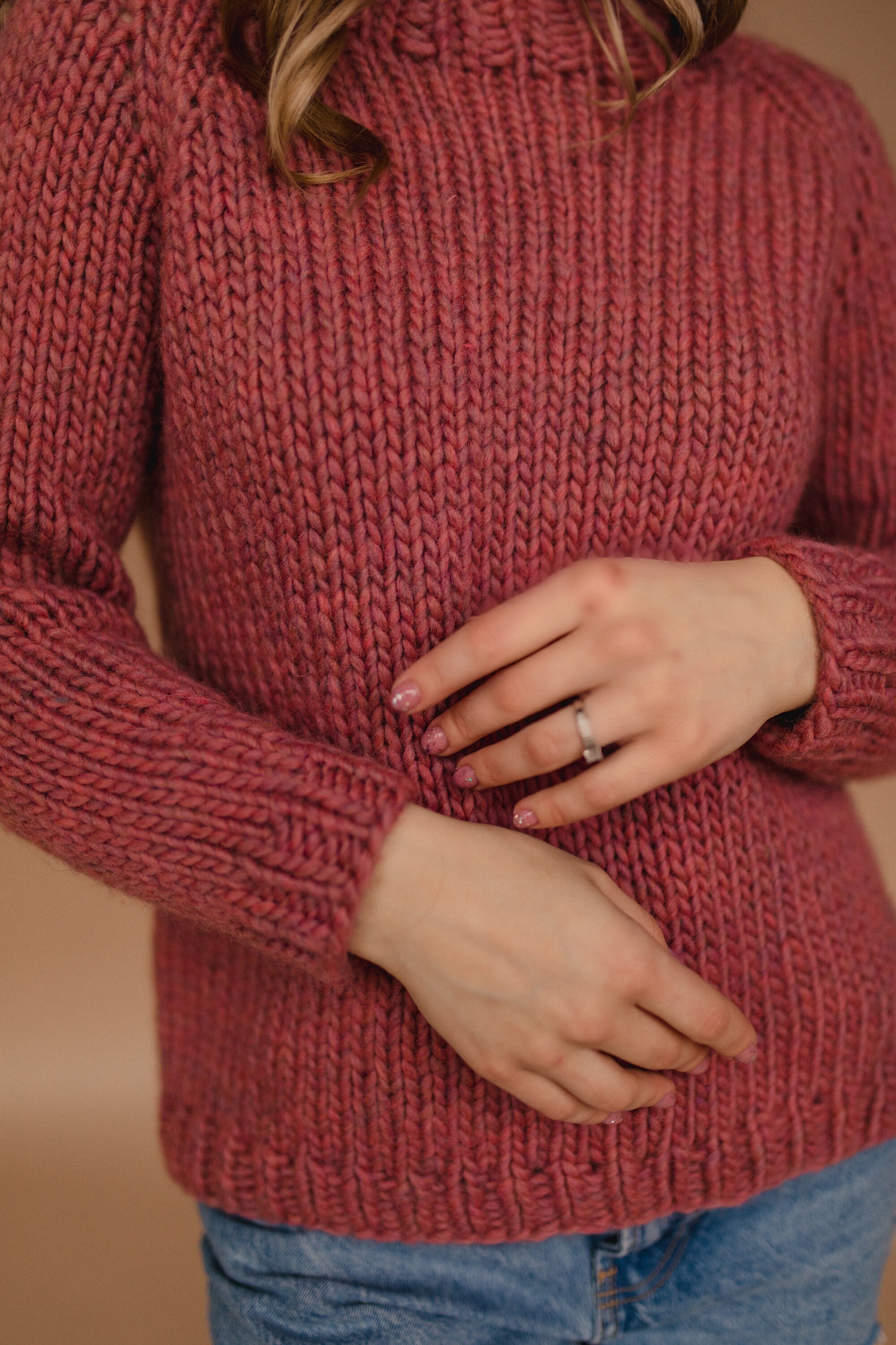 Sweater made of wool | Etsy