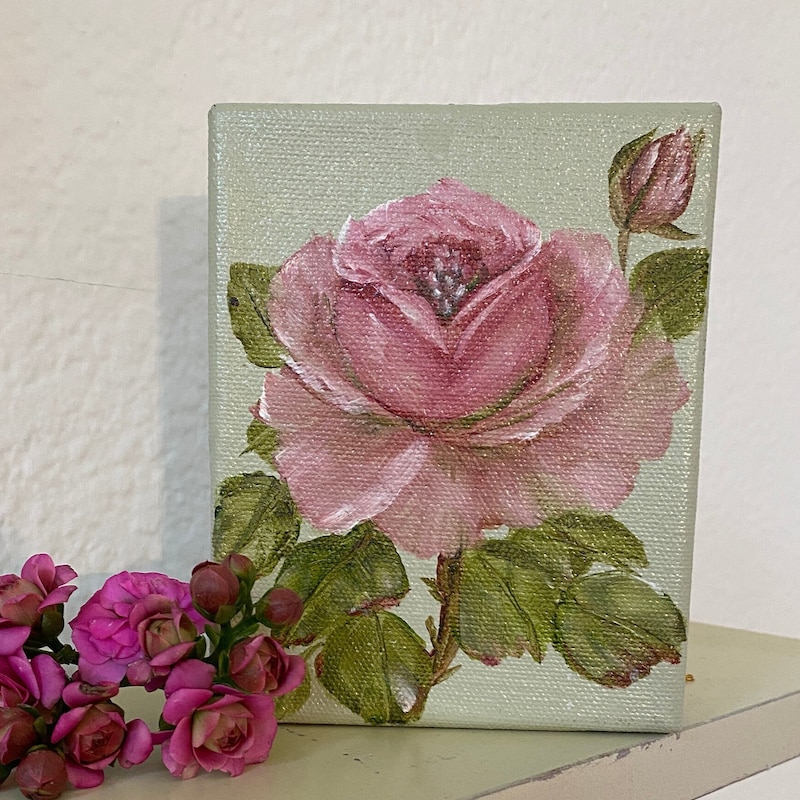 Shabby Chic Painting - Etsy