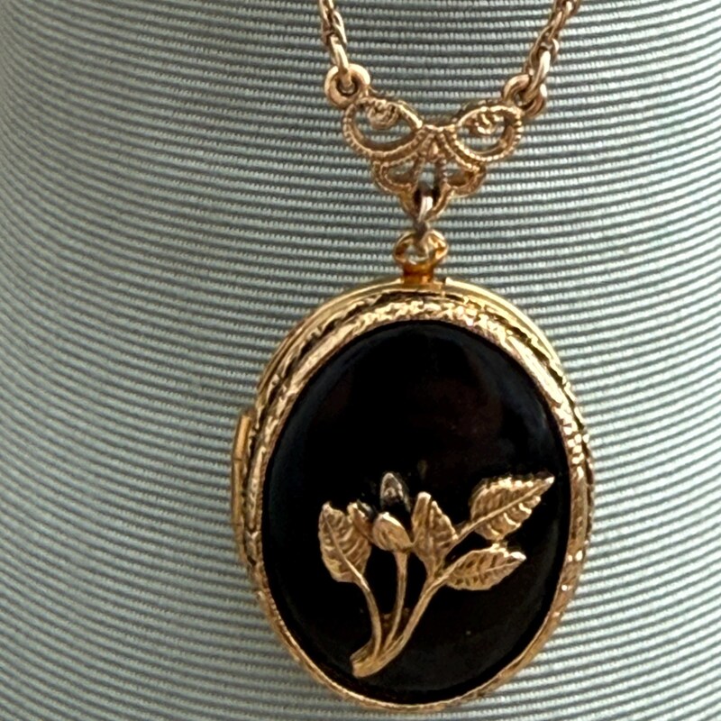 Vintage Gold Double Locket - Etsy