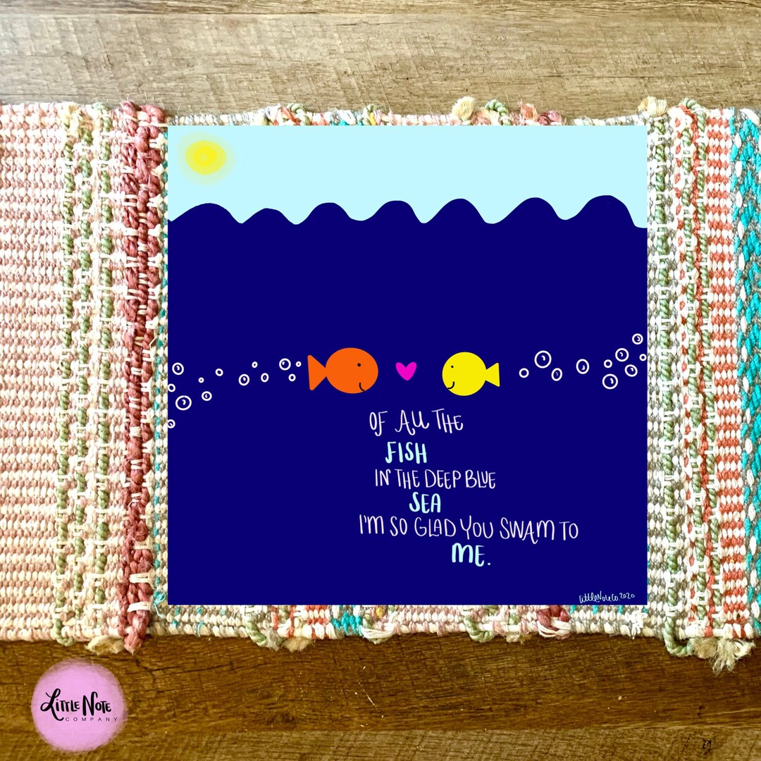 Little Fish Art Print - Etsy