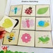 Shadow Matching Activity, Toddler Busy Book Printable Page, Bugs and ...