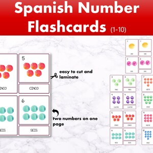 Spanish 3 Part Cards, Montessori Flashcards Spanish, Learn Spanish ...