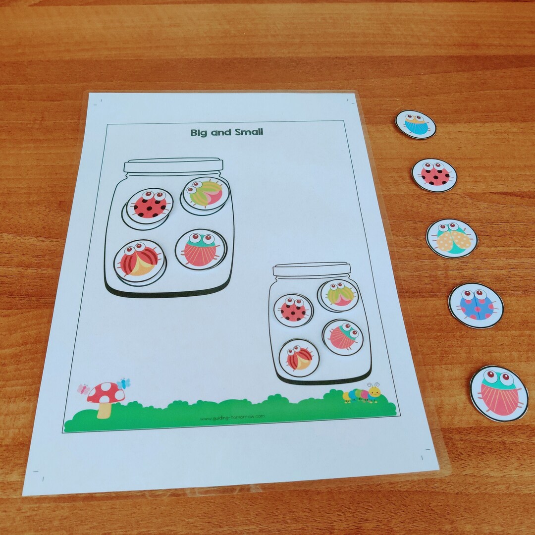 Sorting Practice for Toddler, Printable Toddler Preschool Worksheet ...