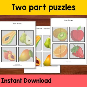 Toddler Busy Book Printable, Food Activity Book and Learning Folder ...