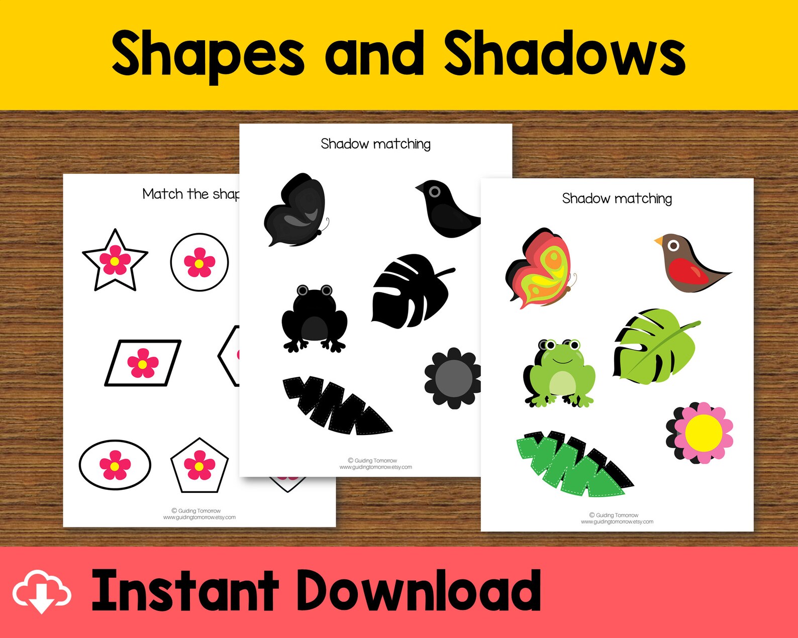 Printable Toddler Busy Book Spring, Toddler Learning Binder Download ...