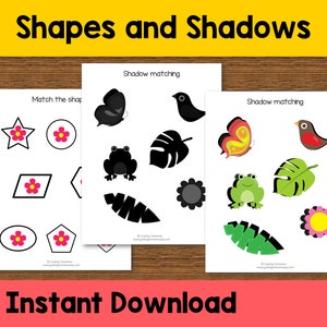 Printable Toddler Busy Book Spring, Toddler Learning Binder Download ...