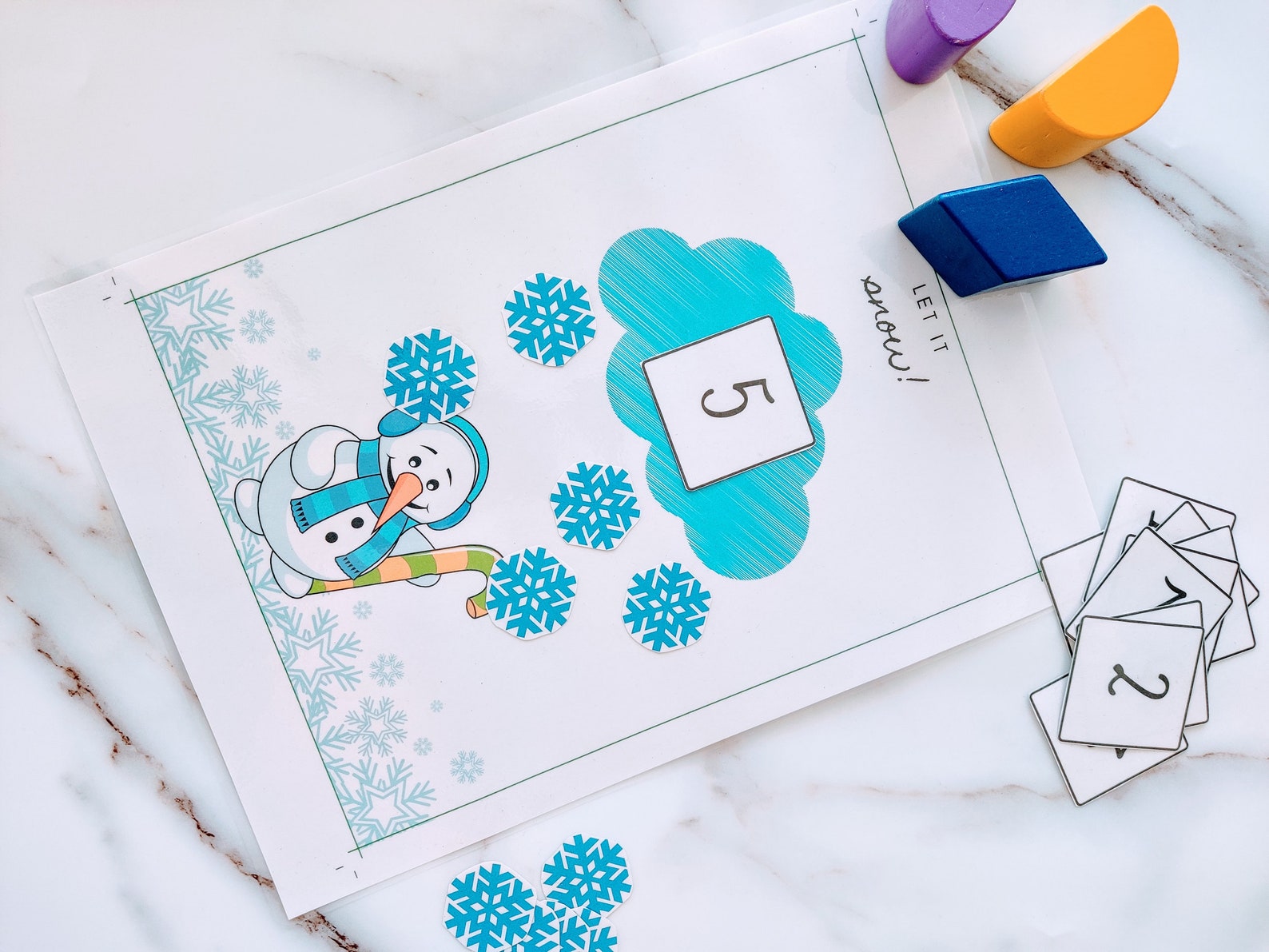 Christmas Activity Pack Busy Book Toddler Learning Binder Preschool ...