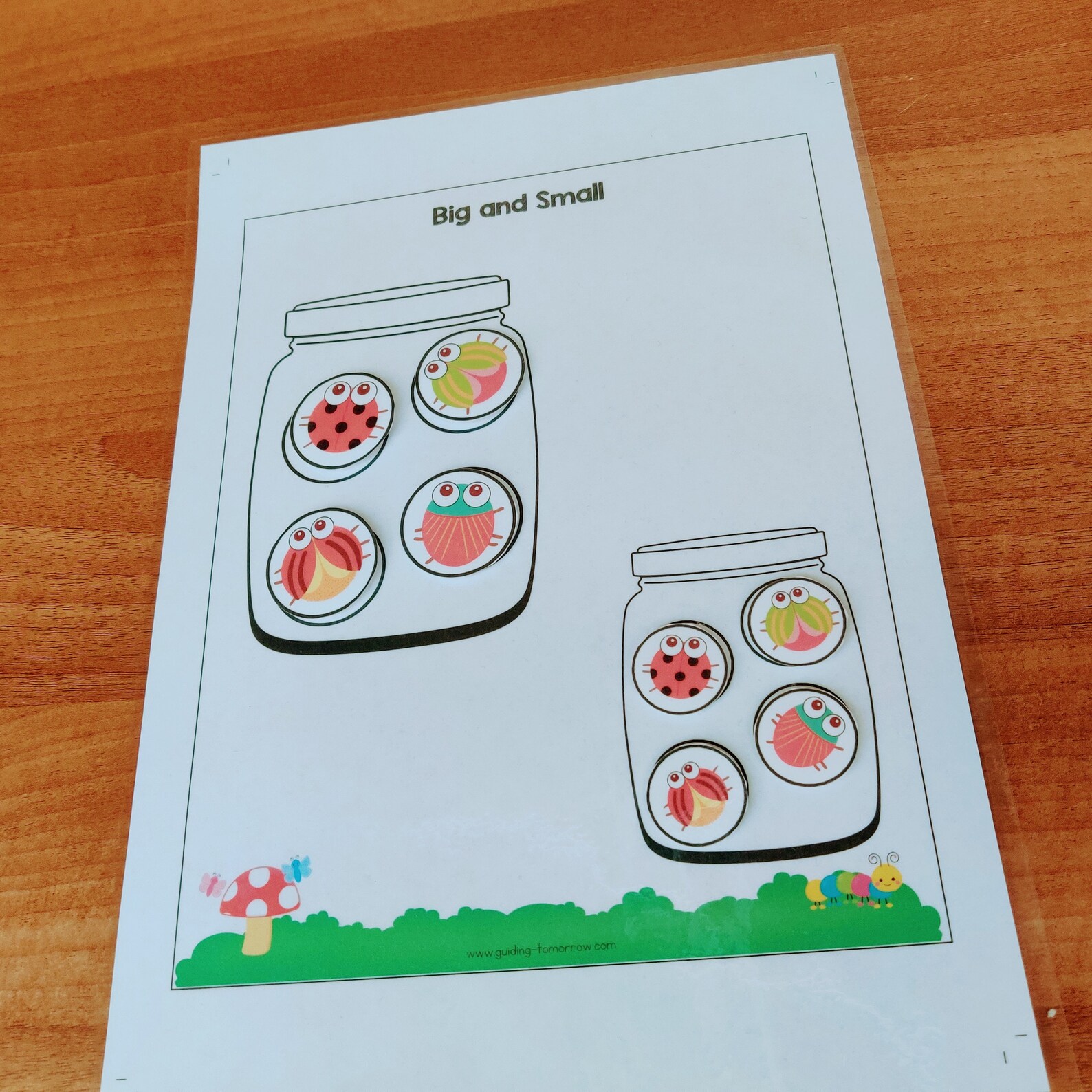 Sorting Practice for Toddler, Printable Toddler Preschool Worksheet ...