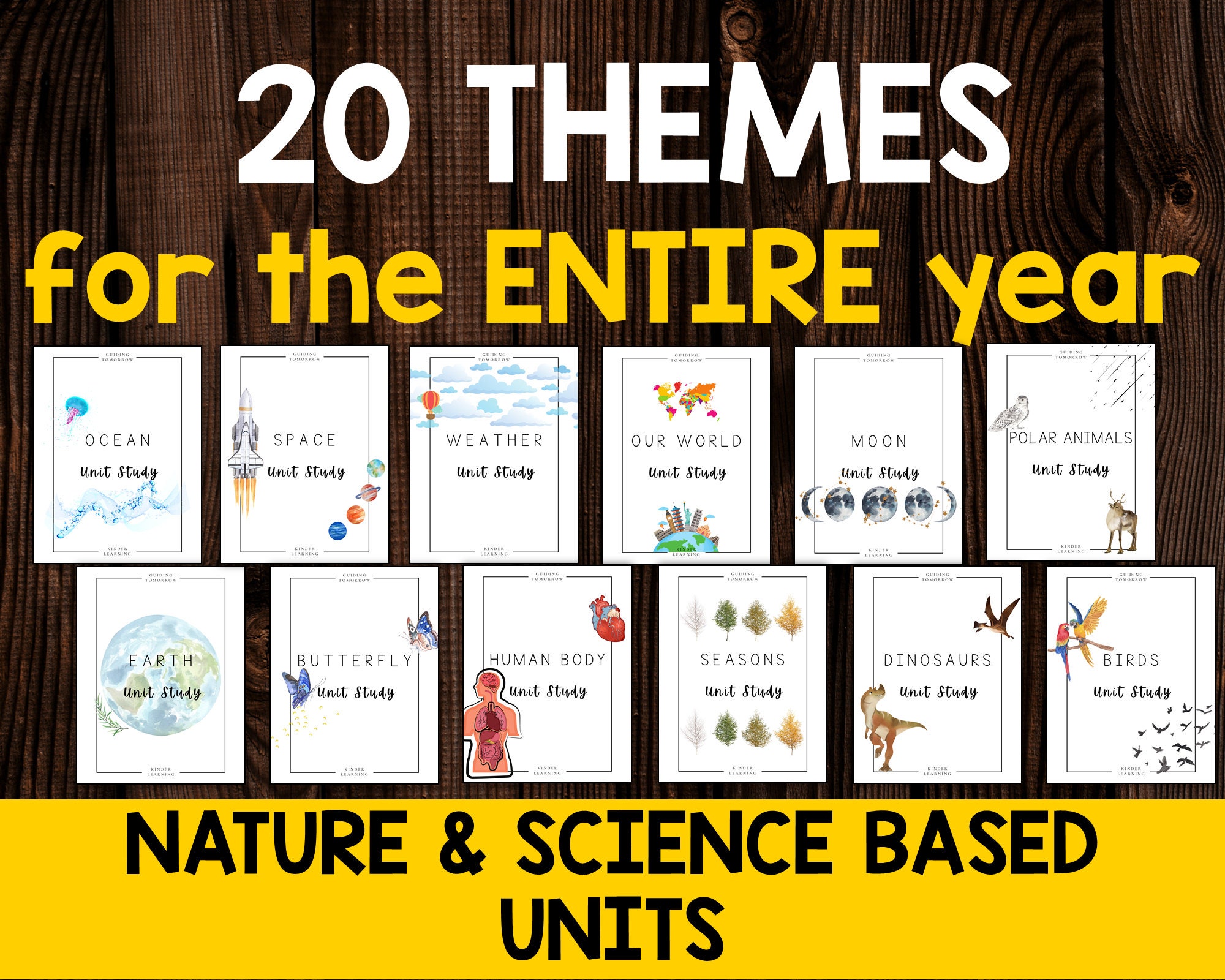 Science and Nature Based Homeschool Unit Study Curriculum for - Etsy