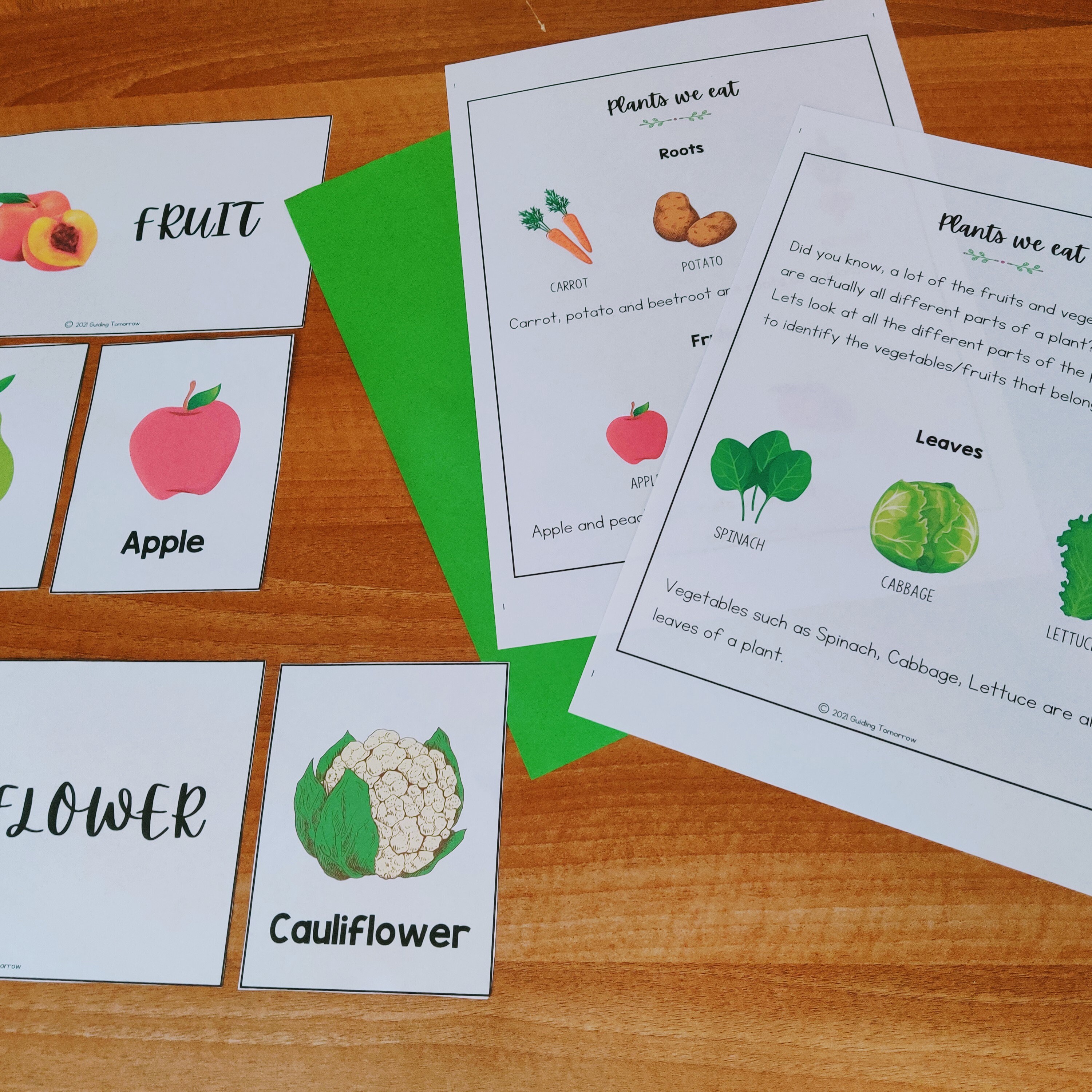 Plants Parts We Eat Mini Unit, Kindergarten Science Curriculum ...