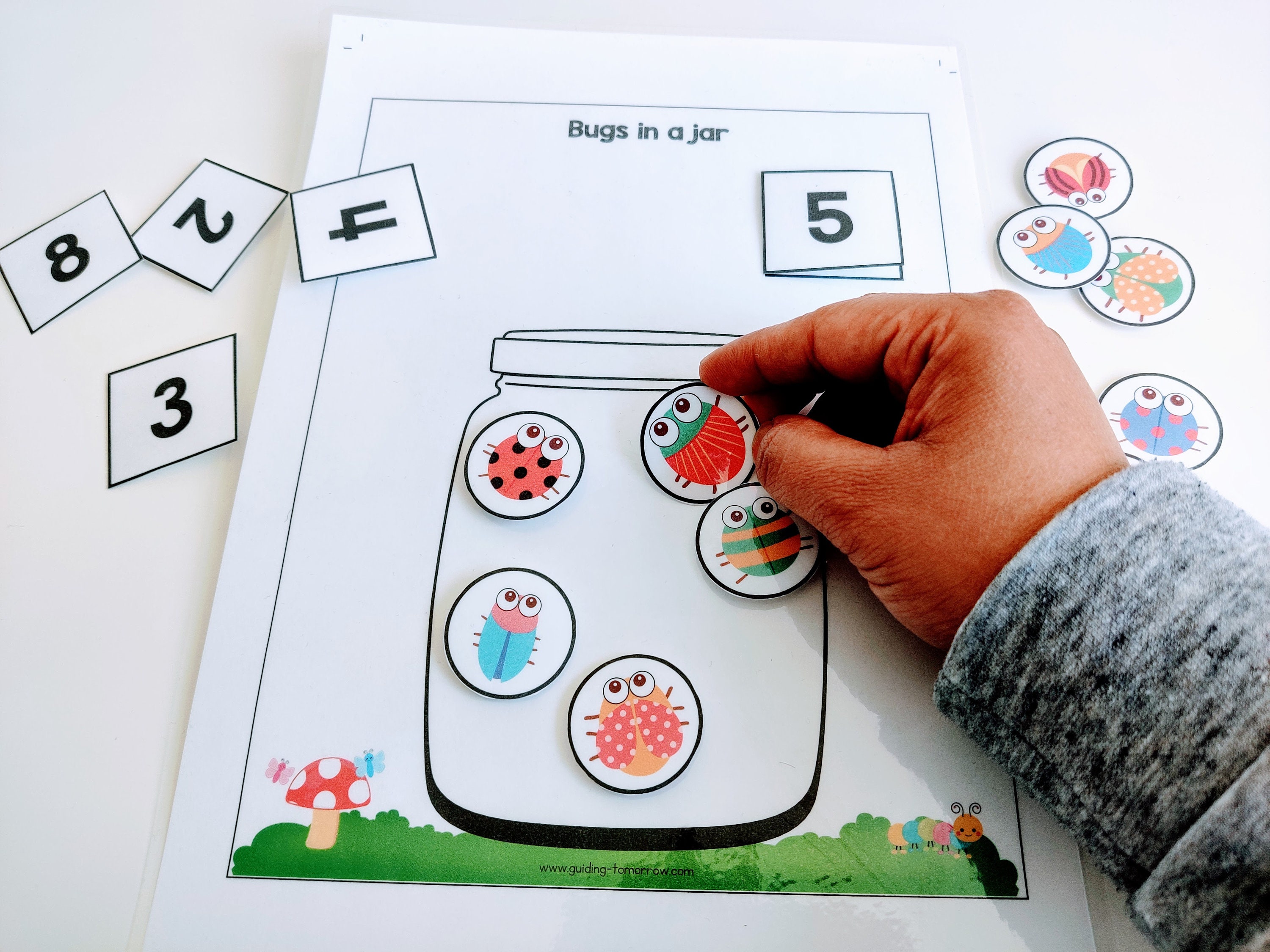 Bugs and Insects Busy Book Printable, Toddler Busy Binder Printable ...