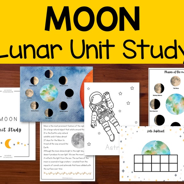 Moon Kindergarten - Etsy