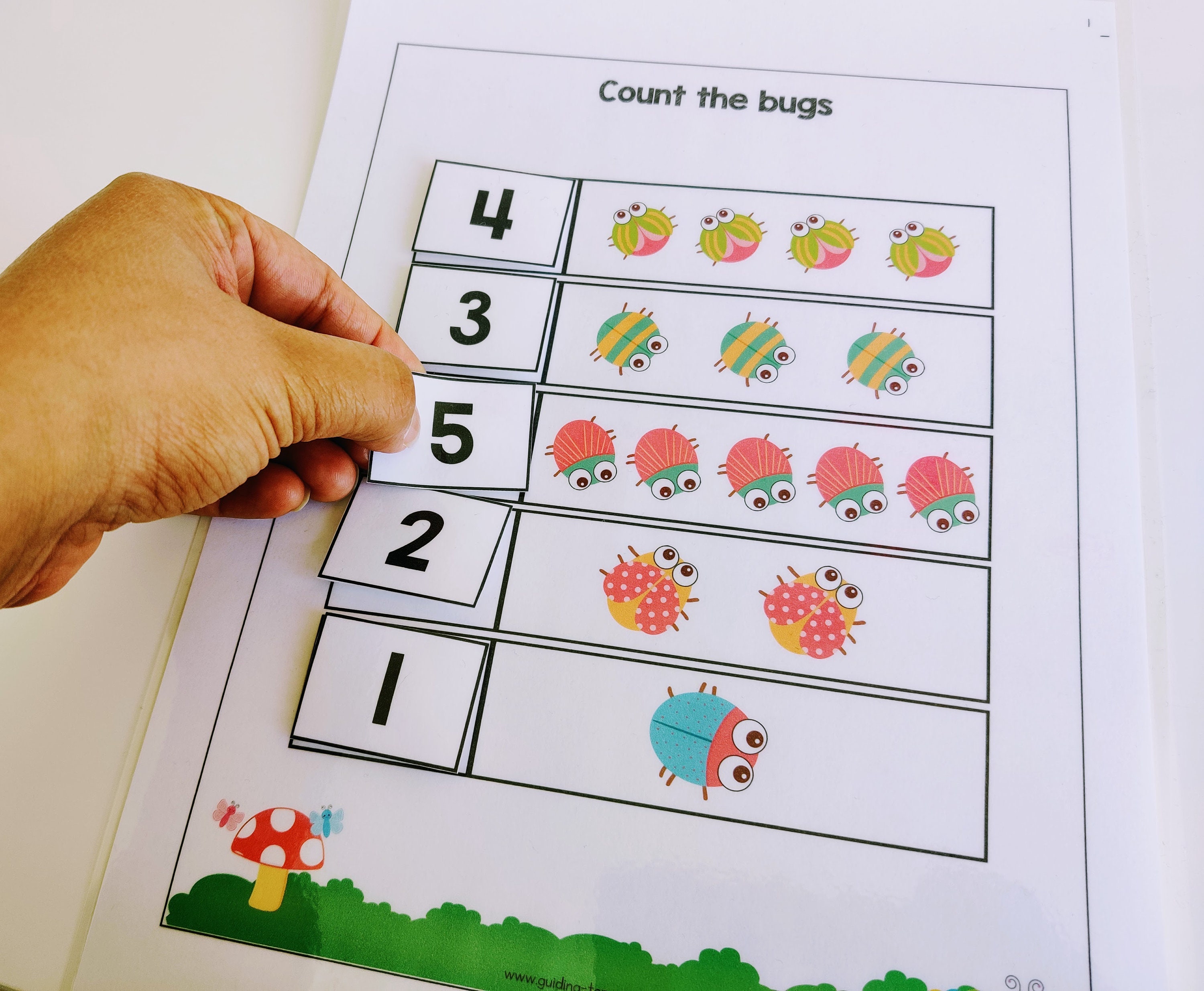 Bugs and Insects Busy Book Printable Toddler Busy Binder - Etsy