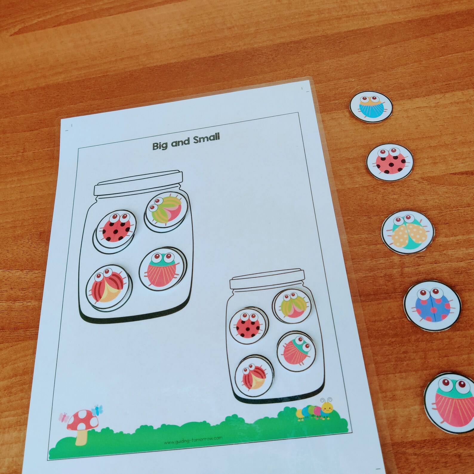 Sorting Practice for Toddler, Printable Toddler Preschool Worksheet ...