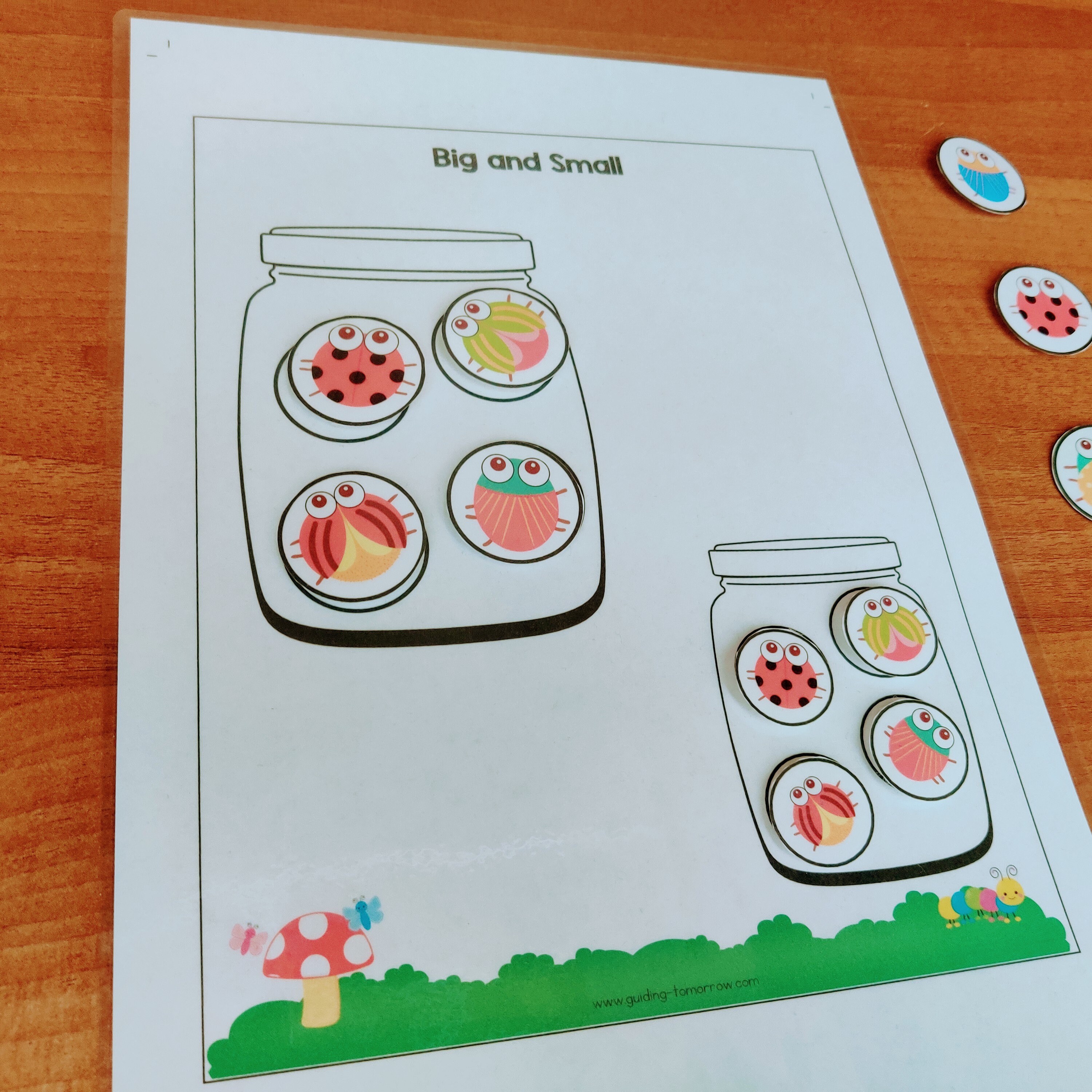 Sorting Practice for Toddler, Printable Toddler Preschool Worksheet ...