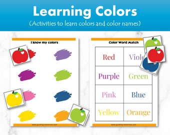 Printable Letter Matching Game Center Activity Busy Book - Etsy