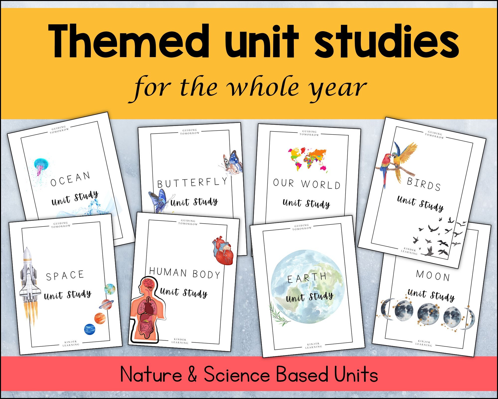 Kindergarten Homeschool Curriculum First Grade Homeschool Science Unit ...