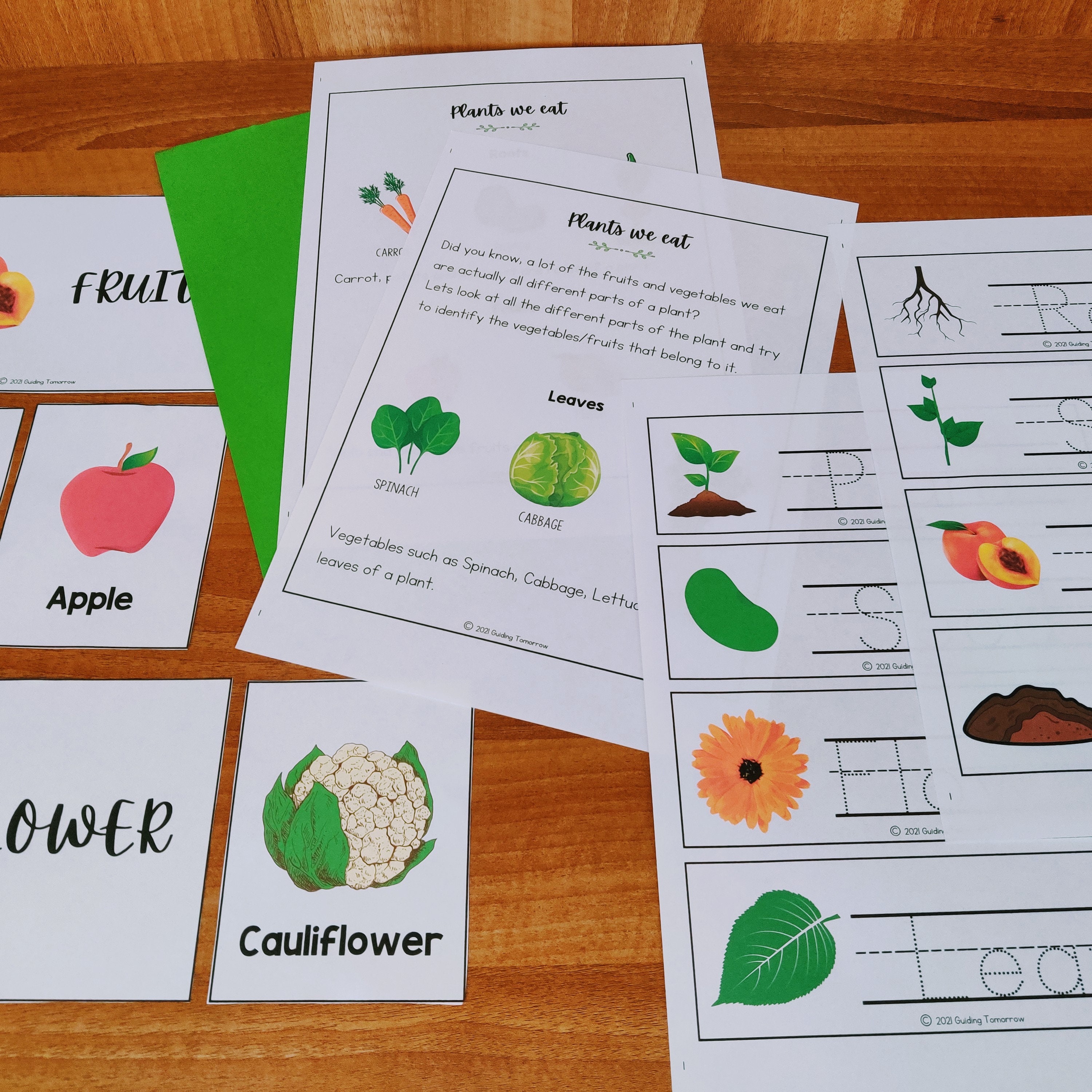 Plants Parts We Eat Mini Unit, Kindergarten Science Curriculum ...