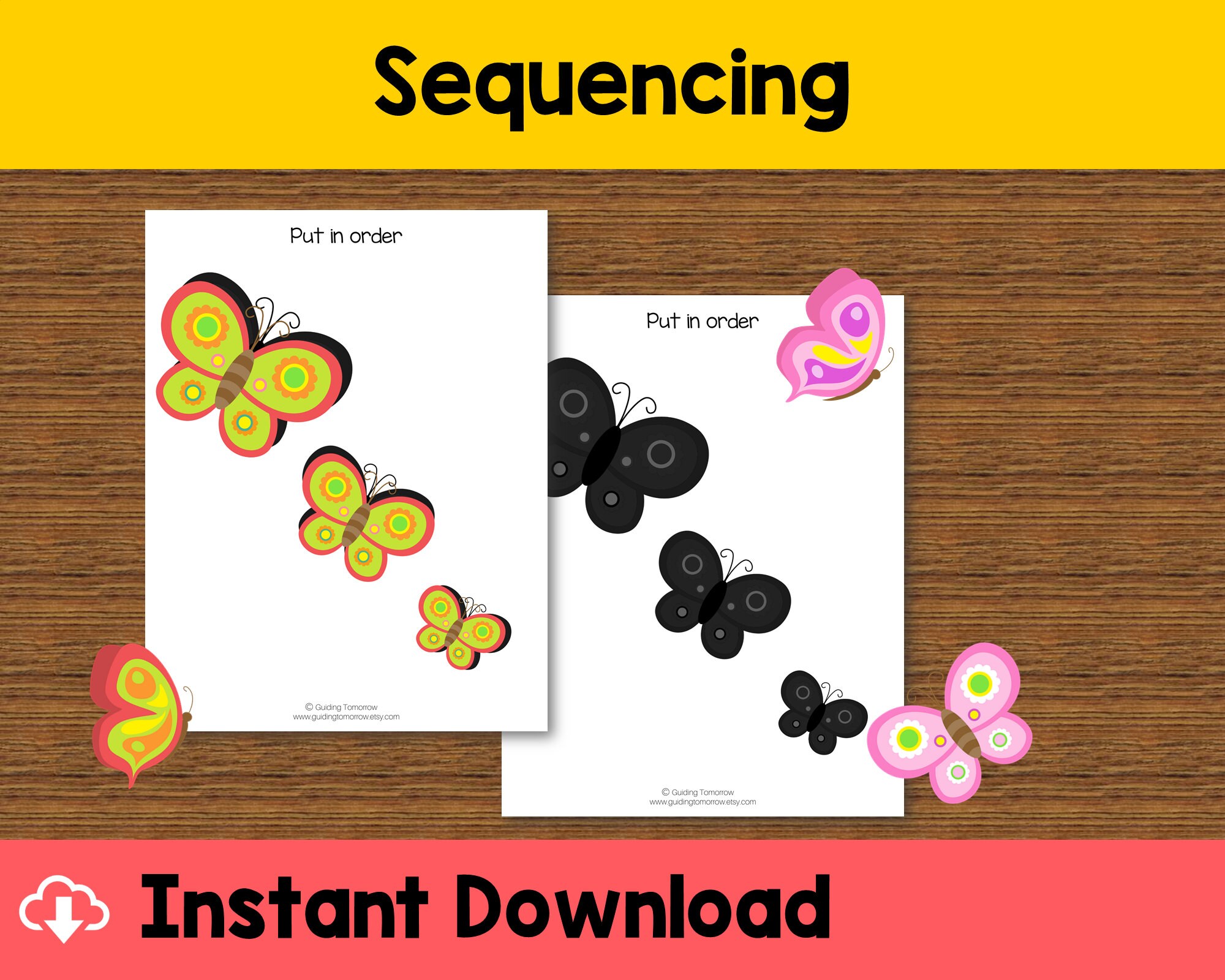 Printable Toddler Busy Book Spring, Toddler Learning Binder Download ...