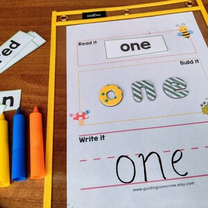 Dolch Sight Words Printable Poster Worksheet and Flashcards for ...