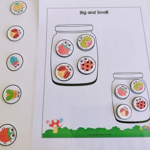 Sorting Practice for Toddler, Printable Toddler Preschool Worksheet ...
