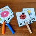 Printable Phonics Beginning Sound Flashcards and Clip Cards, Phonics ...