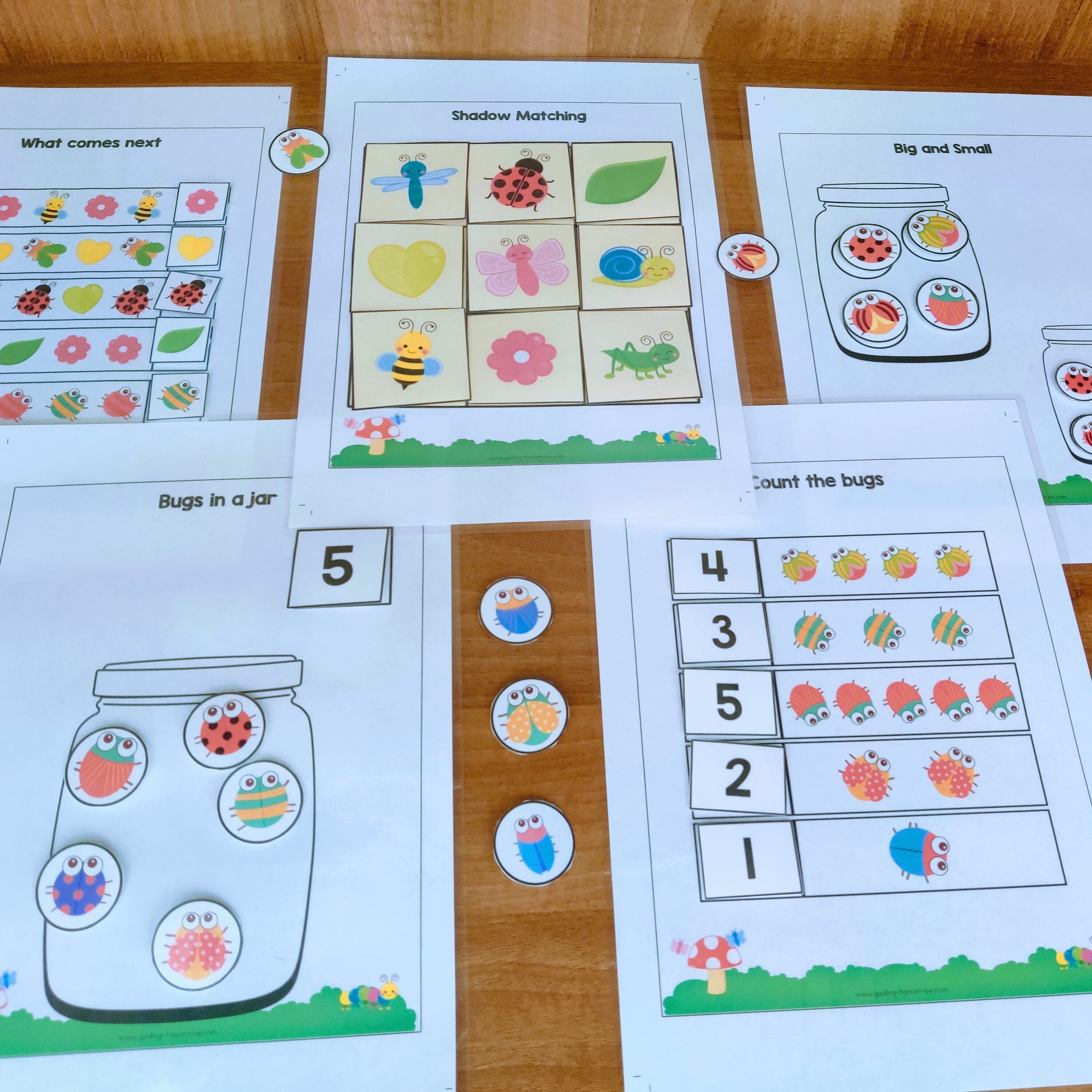 Bugs and Insects Busy Book Printable Toddler Busy Binder - Etsy