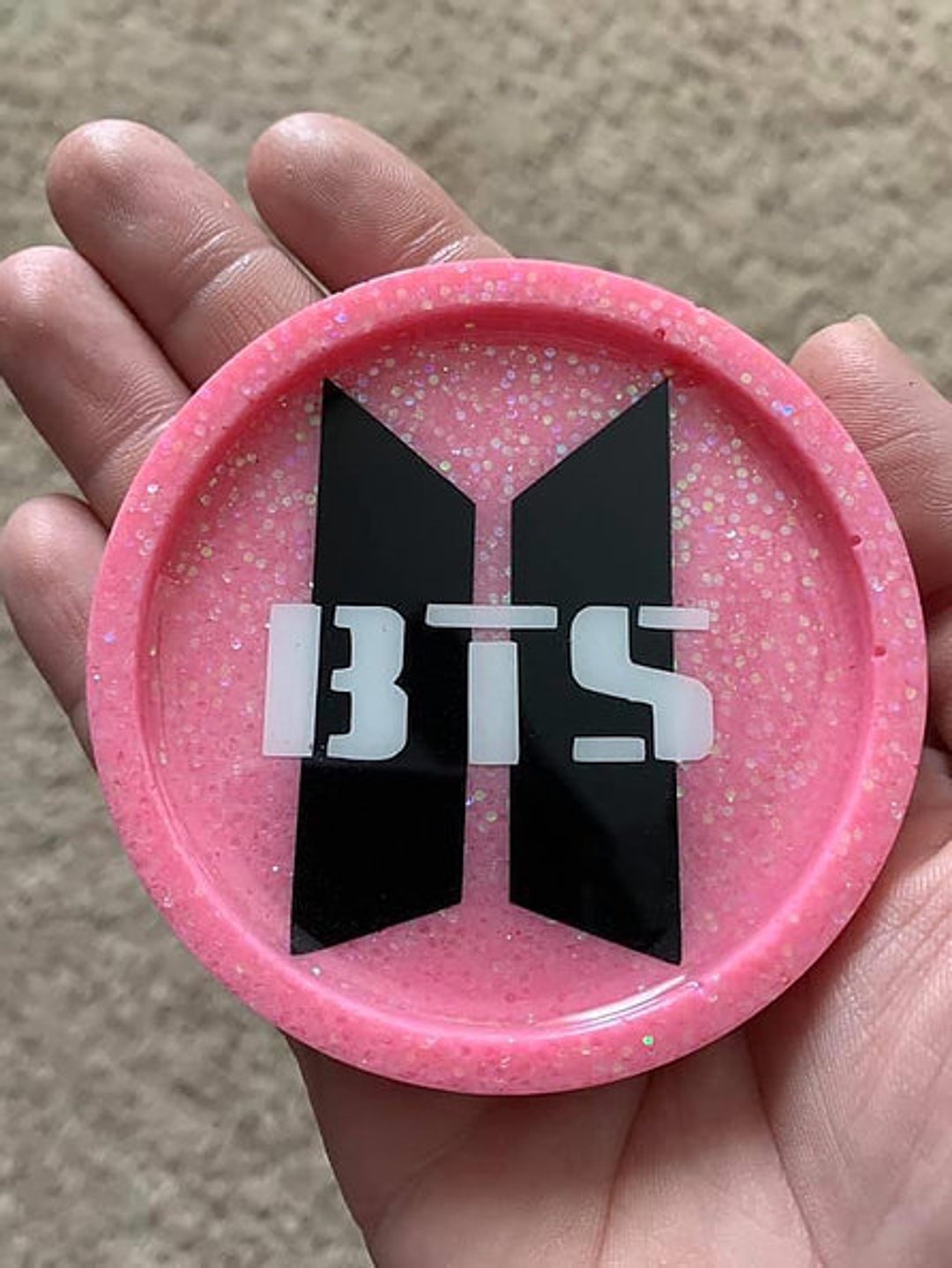 BTS Coaster Set - Etsy