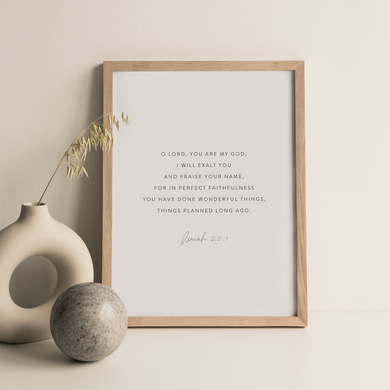 Bible Verse Prints - Etsy