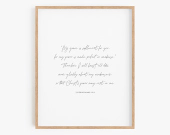 2 Corinthians 12 | Etsy