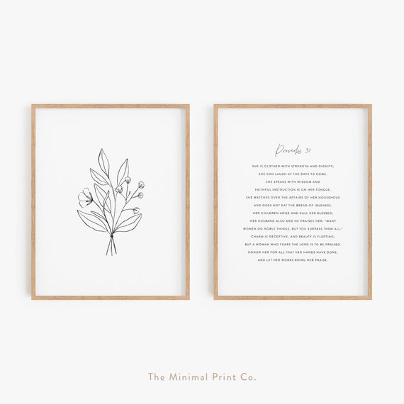 Proverbs 31 Mother's Day Gift Christian Mothers Day - Etsy