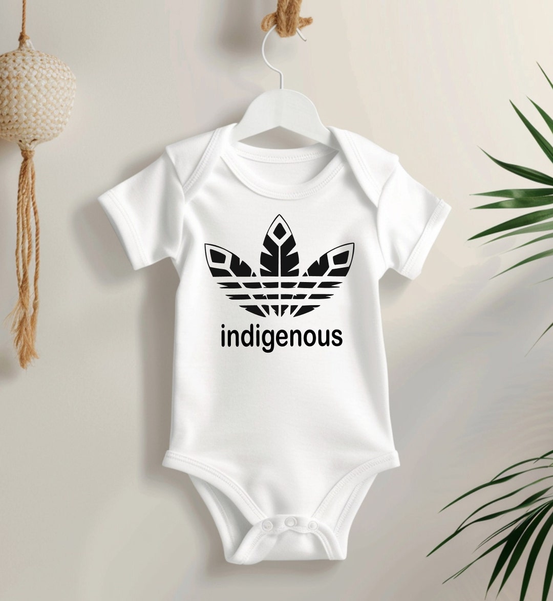 Anishinaabe, Indigenous, Ojibwe or Native Baby Bodysuits, Three Feather ...
