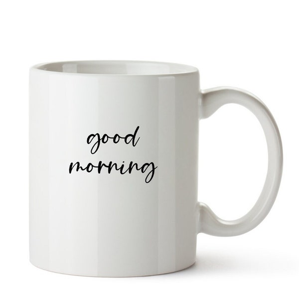 Good Morning Mug - Etsy