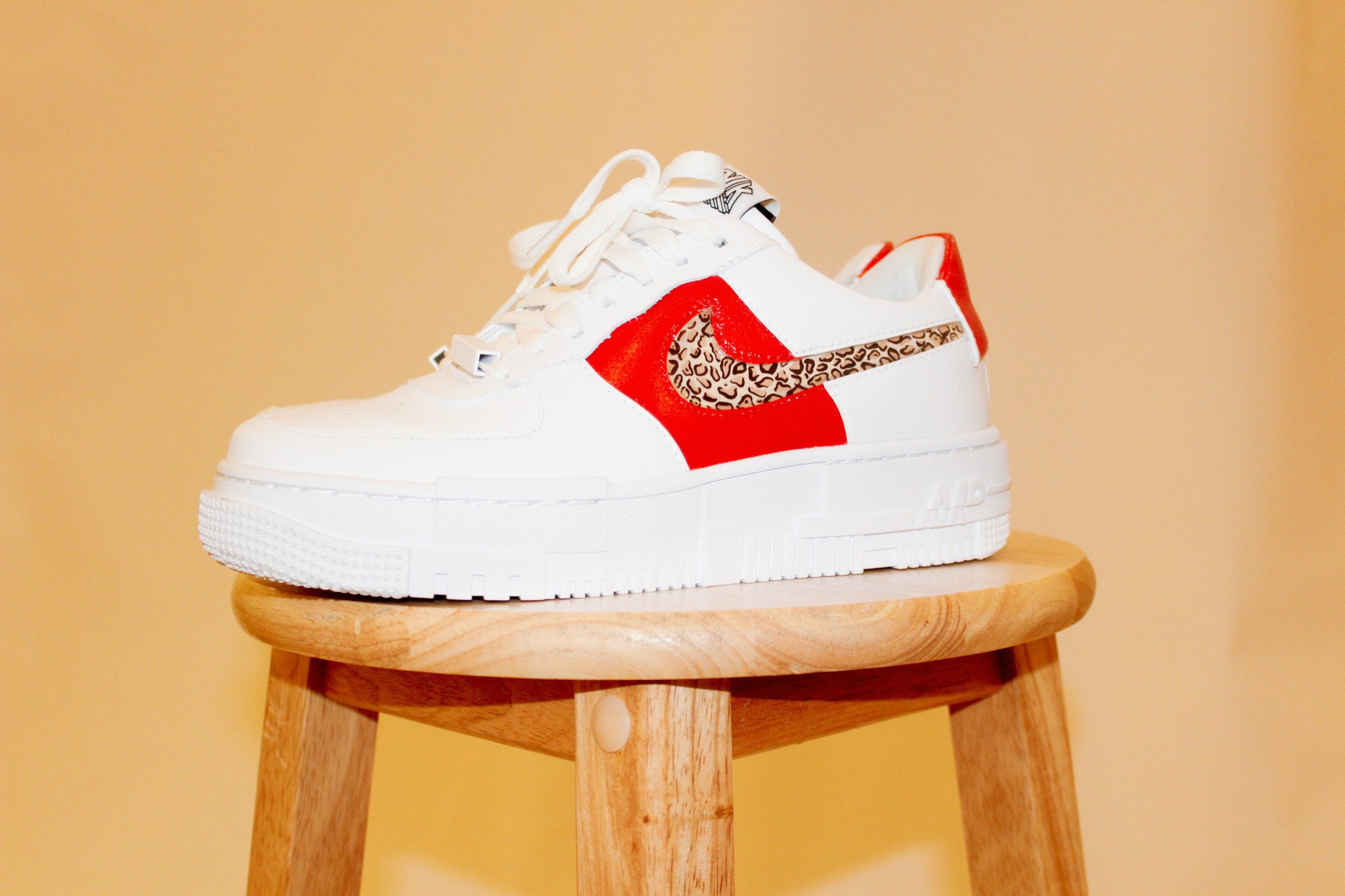 Custom Leopard AF1 Low Pixel - Etsy