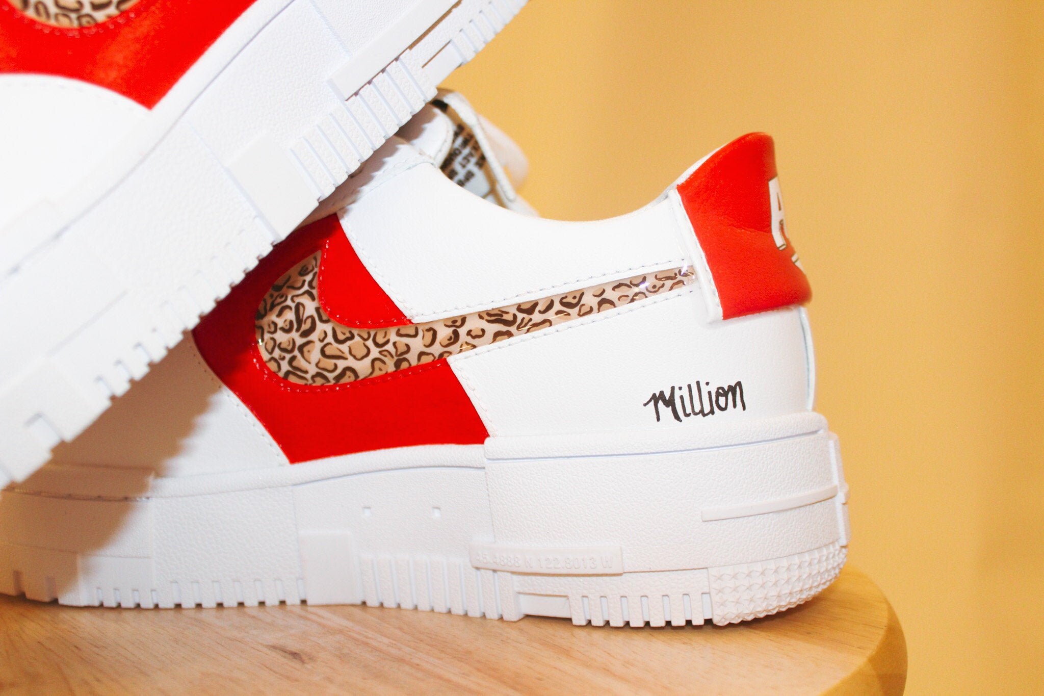 Custom Leopard AF1 Low Pixel - Etsy