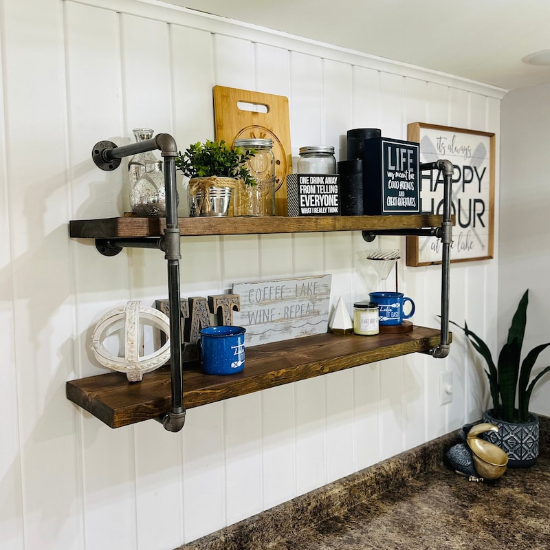 Bar Shelving Rack - Etsy