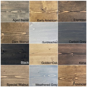 Wood Stain Samples - Etsy