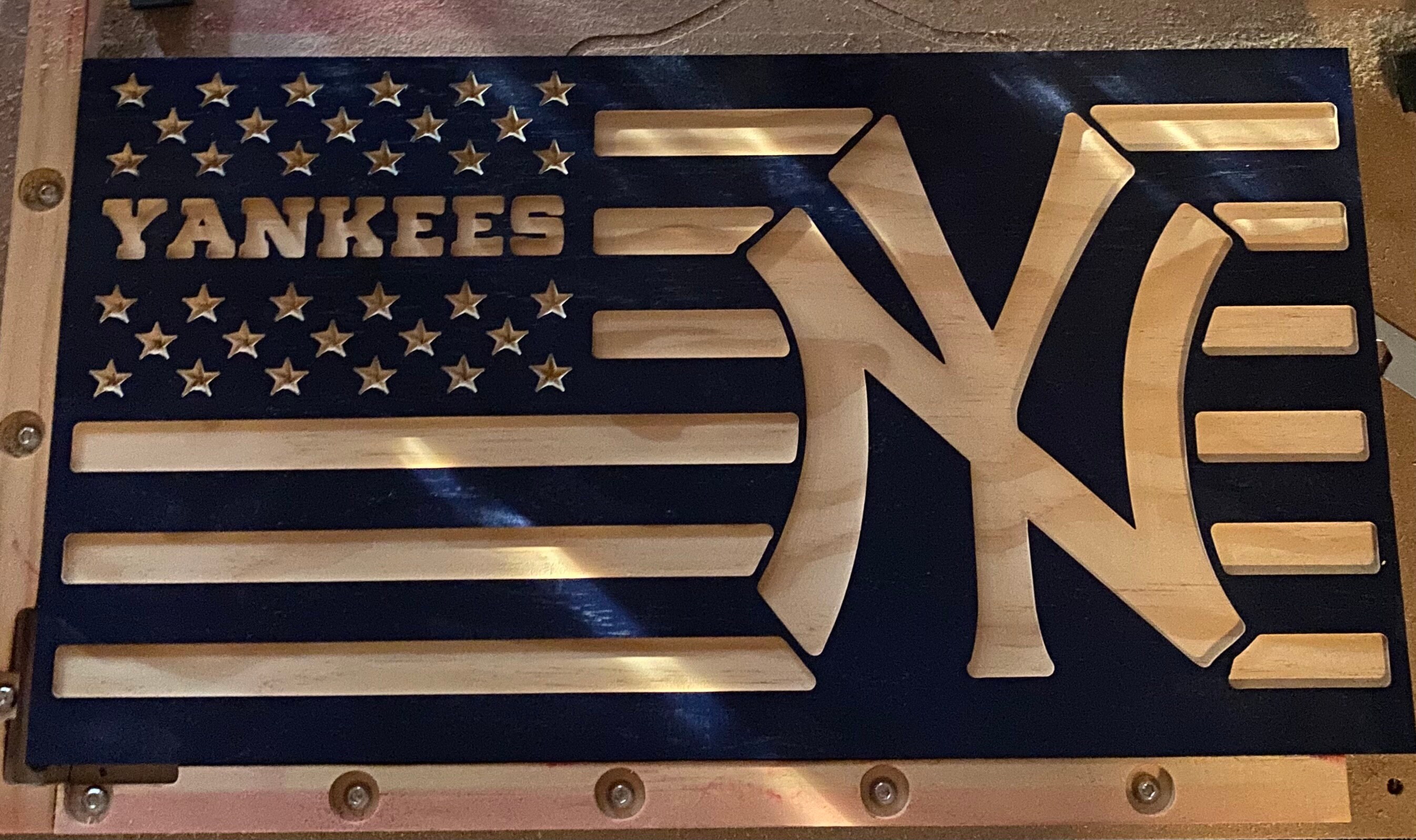 Baseball Wooden Flags - Etsy