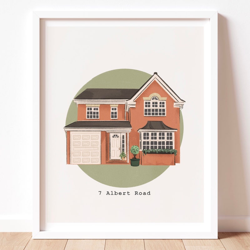 House Portrait - Etsy