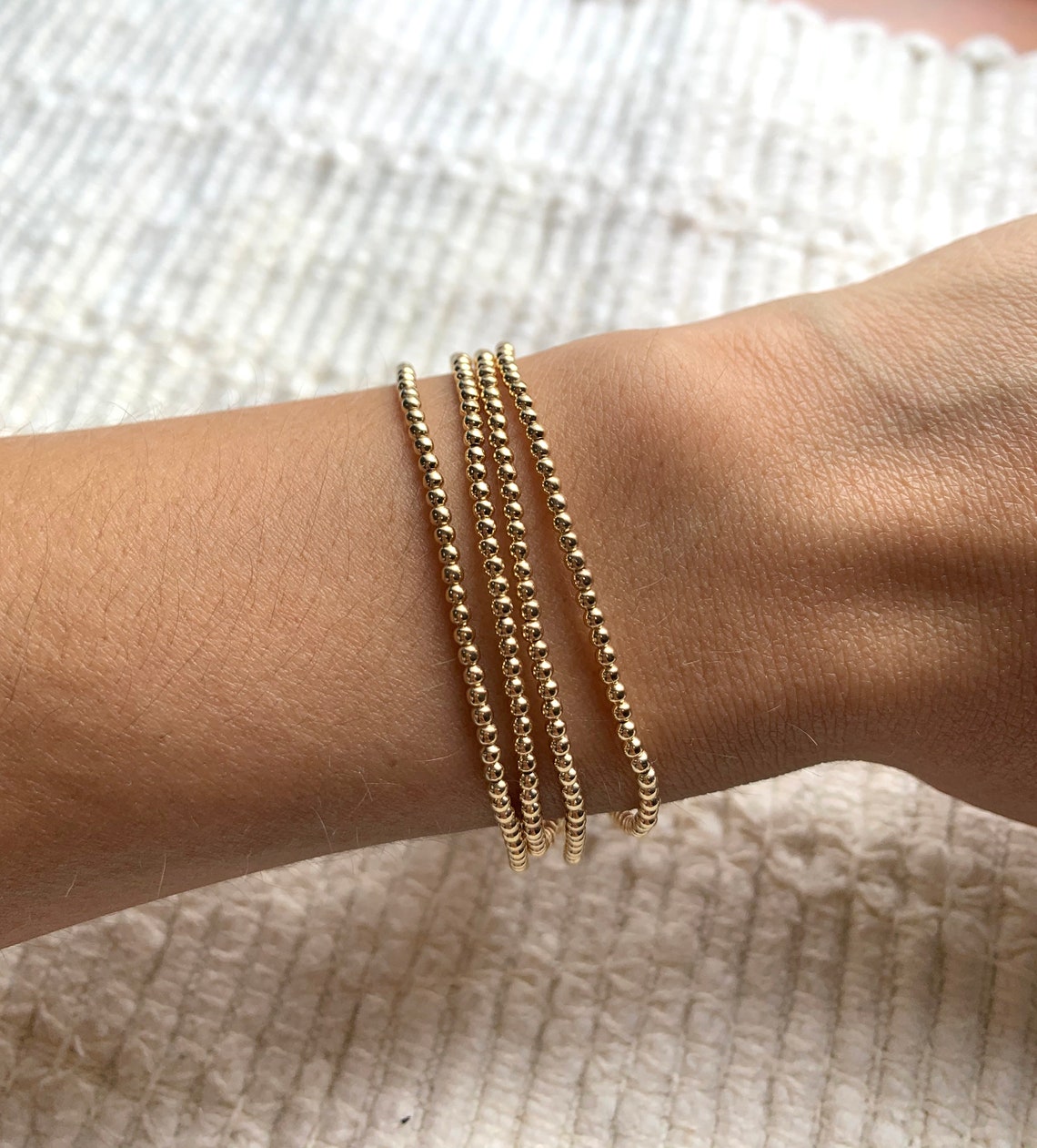 The Mini Bead Bracelet - Etsy