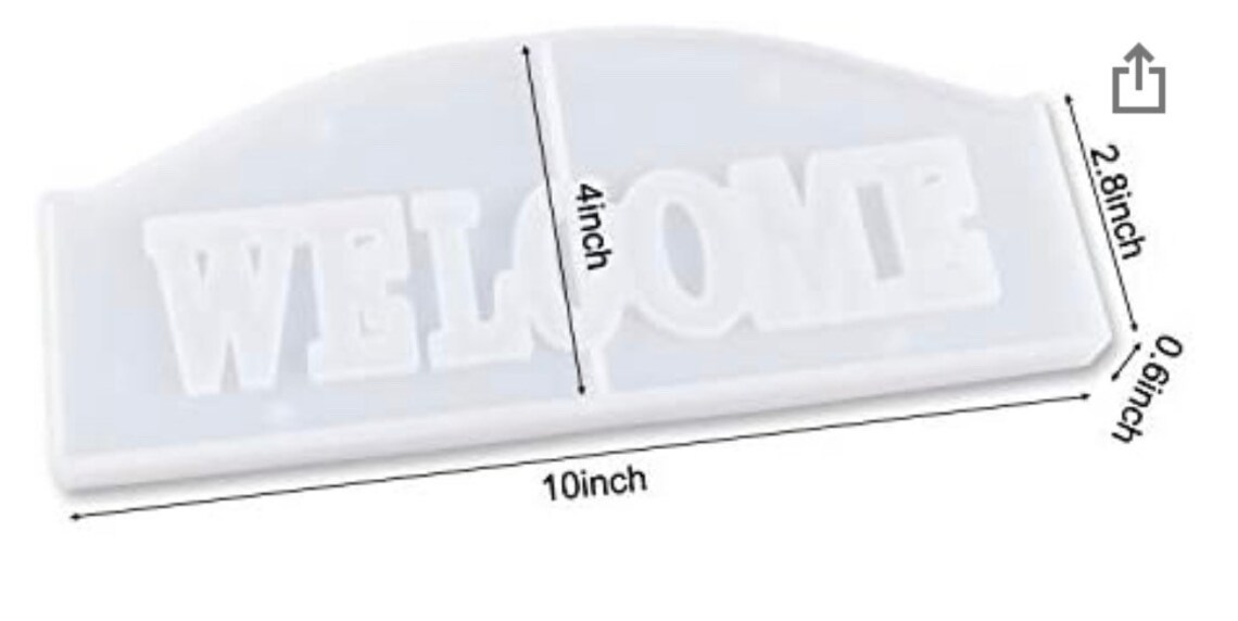 Resin Welcome Sign - Etsy
