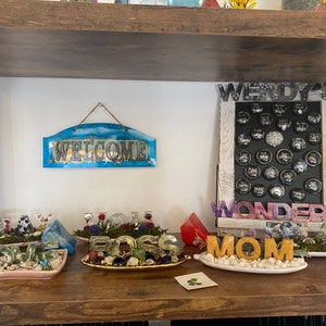 Resin Welcome Sign - Etsy