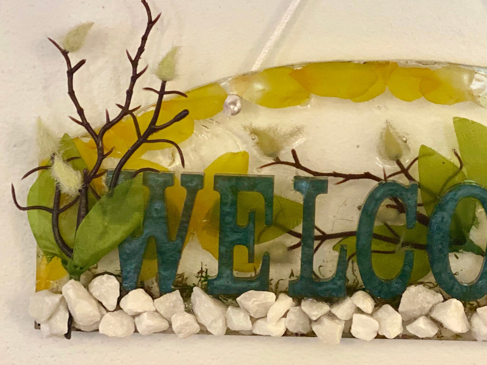 Resin Welcome Sign - Etsy