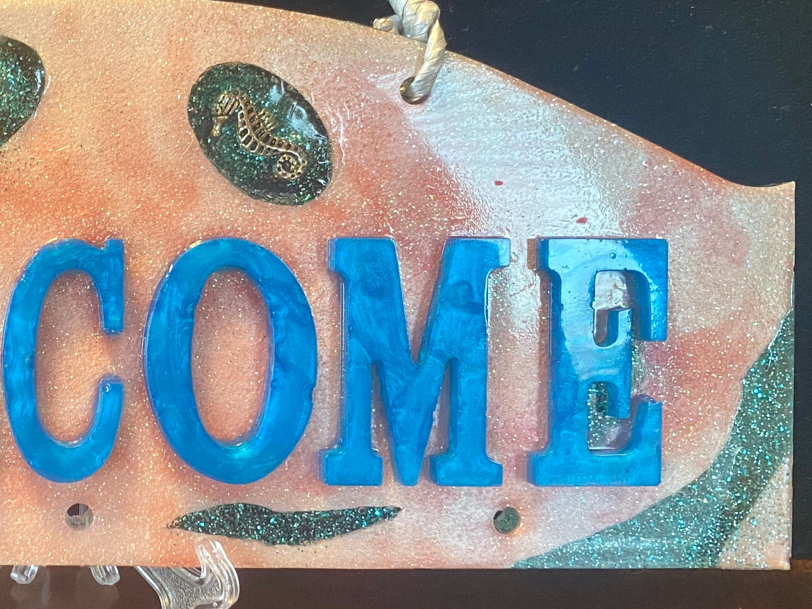 Resin Welcome Sign - Etsy