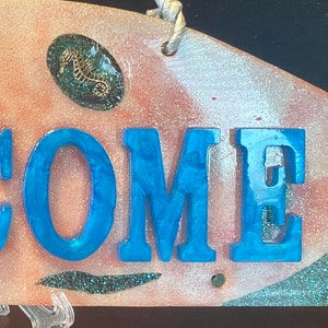 Resin Welcome Sign - Etsy