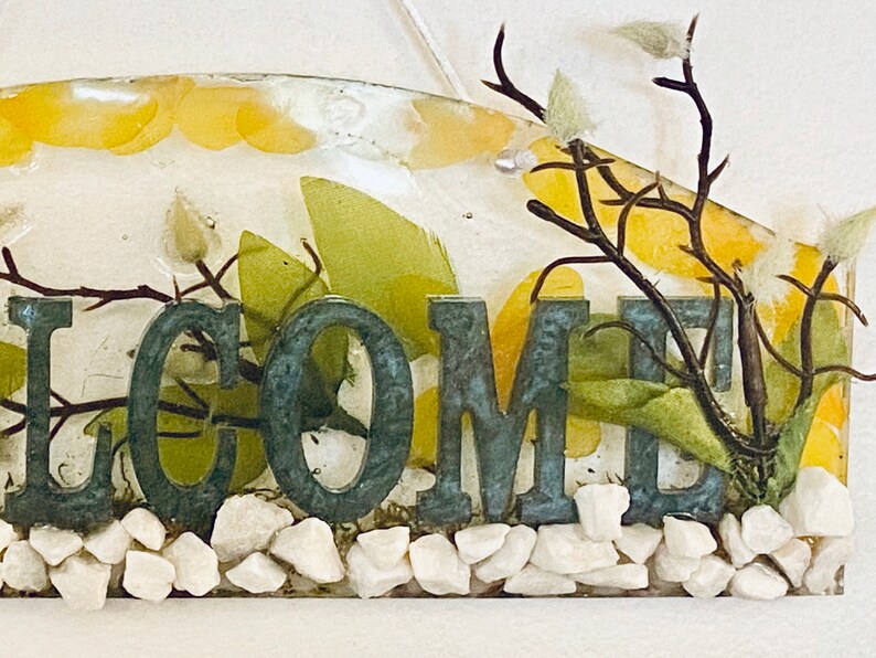 Resin Welcome Sign - Etsy