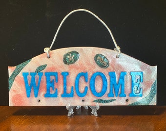 Resin Welcome Sign - Etsy